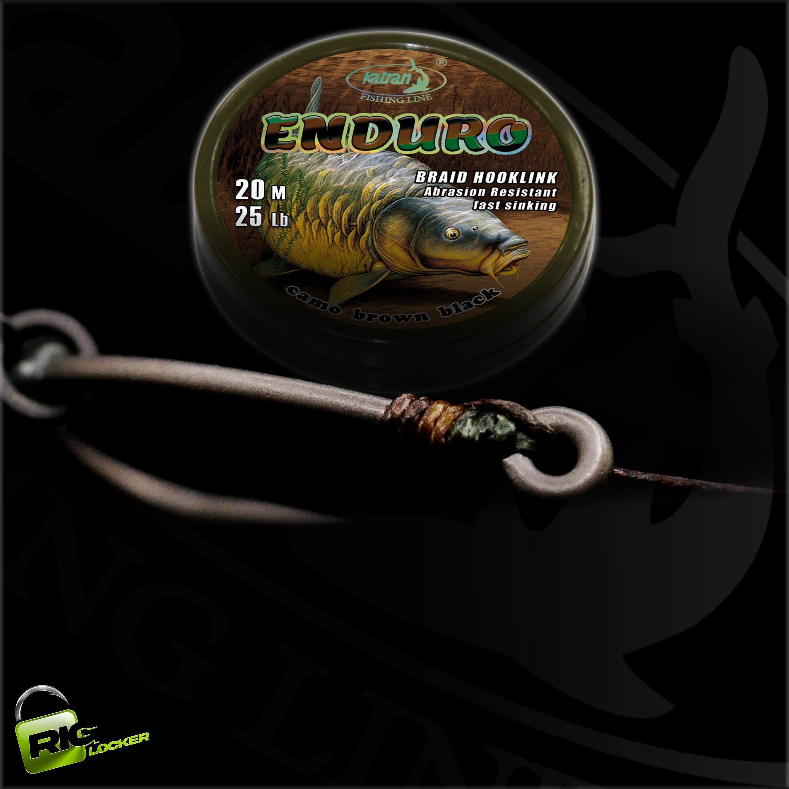 Katran "Enduro" - Braided Hooklink – Rig Locker