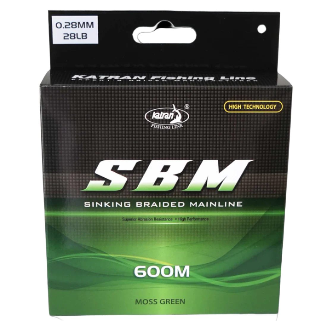 Katran "SBM" - Fast Sinking Braided Mainline ⭐NEW DIAMETER and 600M VE ...
