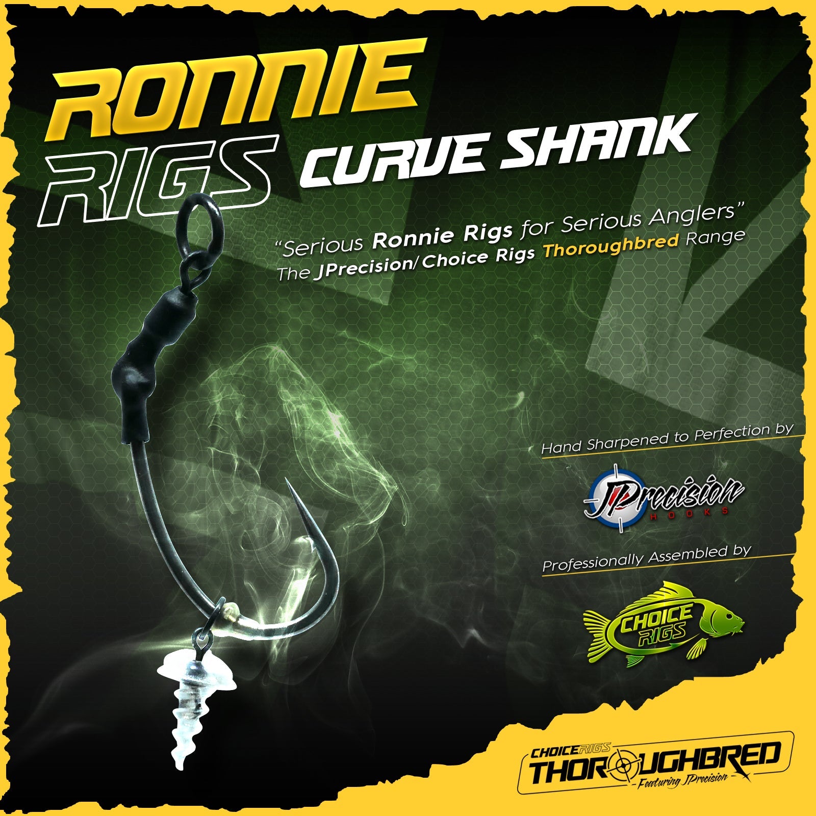 "Thoroughbred" Curve Shank Ronnie Rigs – Rig Locker