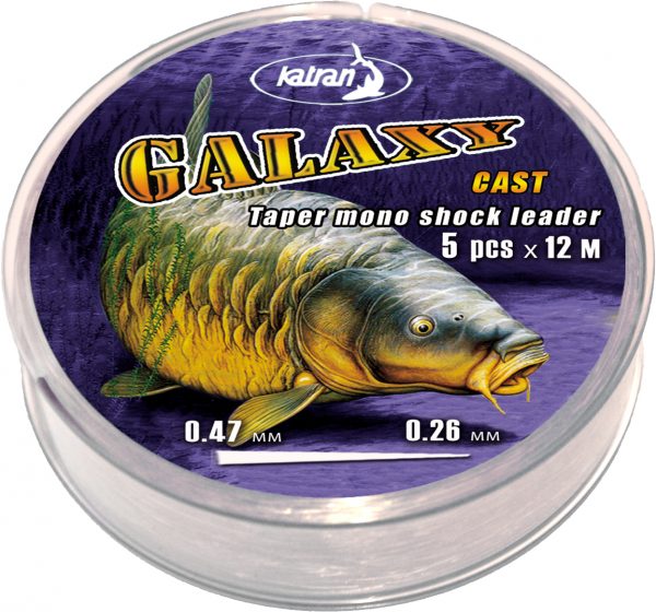 Katran "Galaxy Cast" - Tapered Mono Shock Leader – Rig Locker