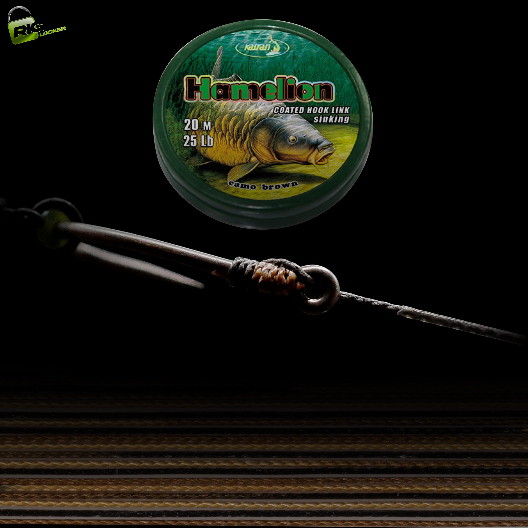 Katran "Hamelion" - Coated Braided Hooklink – Rig Locker